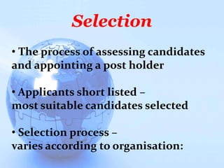 Selection Process | PPT