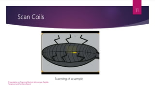 Presentation on SEM (Scanning Electron Microscope) | PPTX