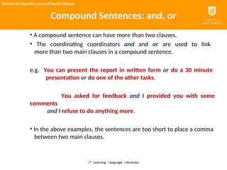 Comprehensive Guide to Sentence Structures: Simple, Compound, and ...