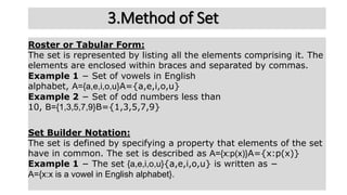 Presentation on set in discrete mathe | PPTX