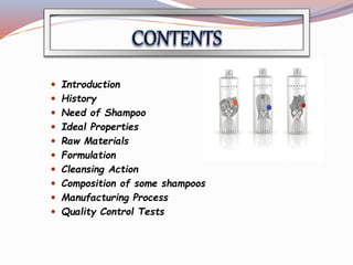 Presentation on shampoo | PPTX