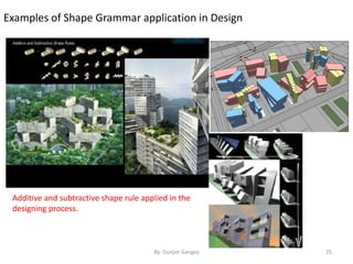 Presentation on shape grammar | PPTX