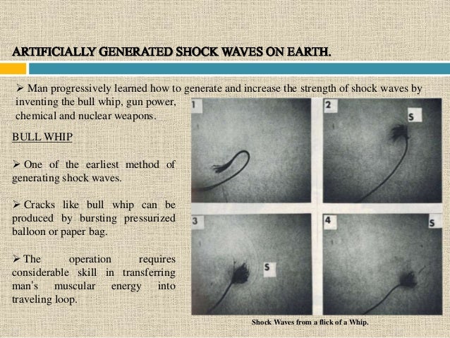 Presentation on shock waves