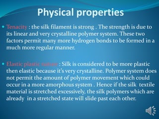 Presentation on silk | PPTX