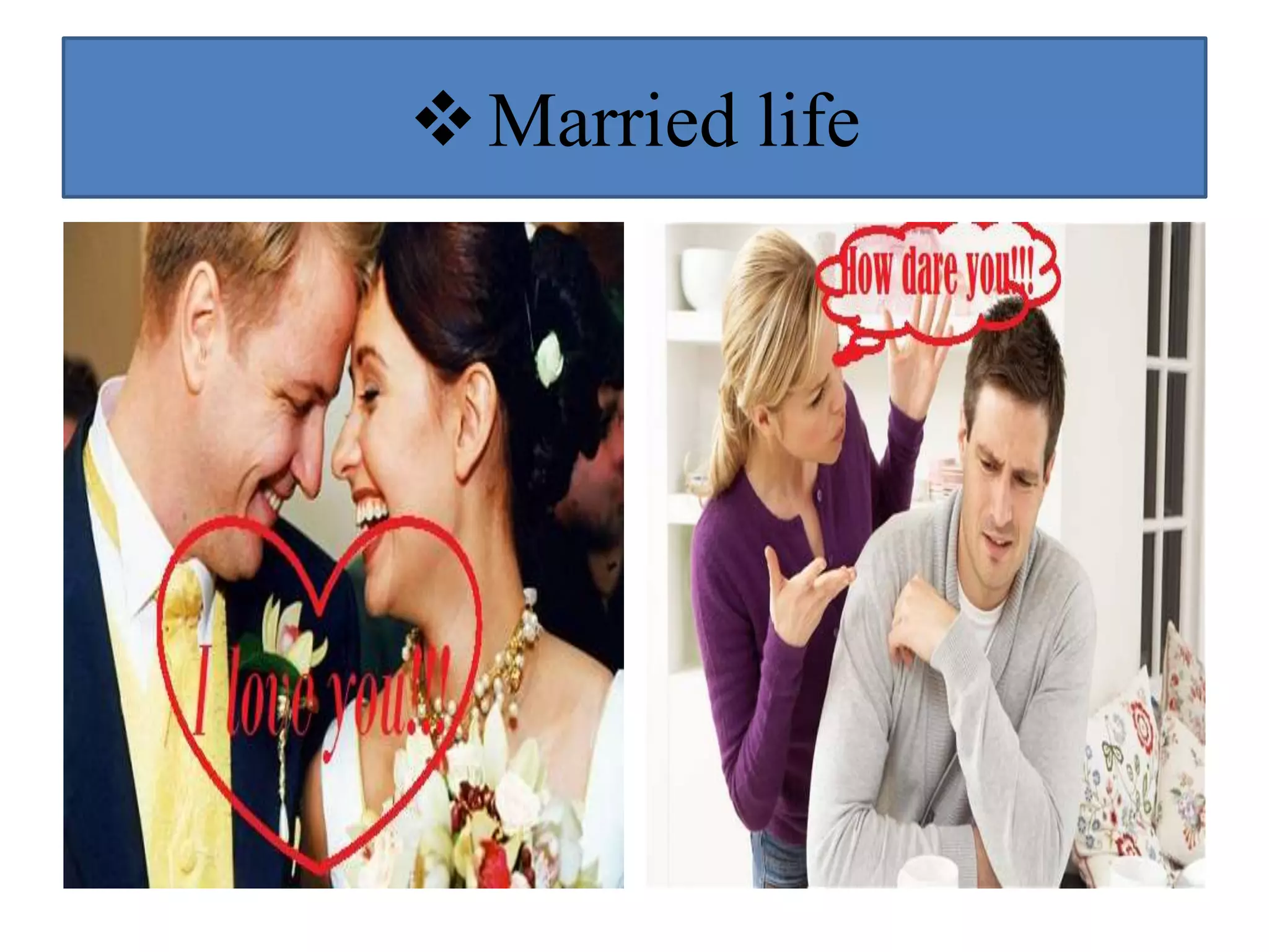 single life vs married life | PPTX