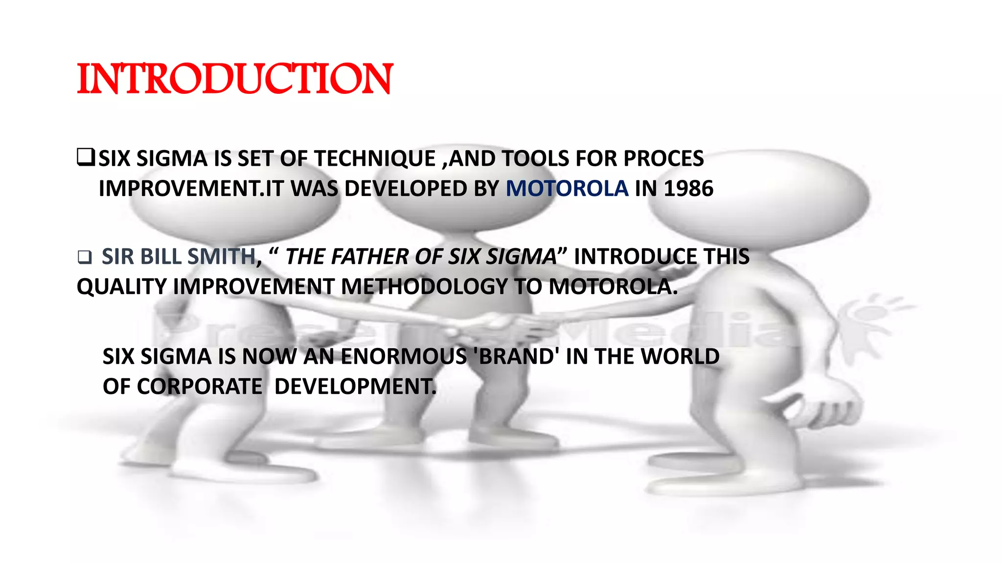 Presentation on six sigma | PPTX