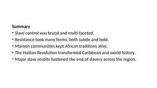 Presentation on Slavery........................... | PPT