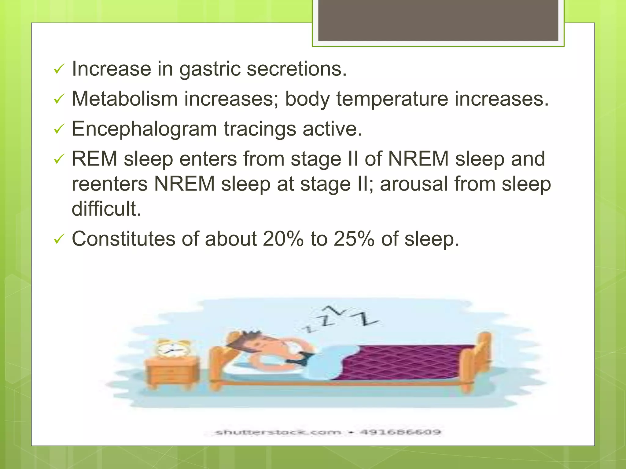 Presentation on sleep pattern | PPTX