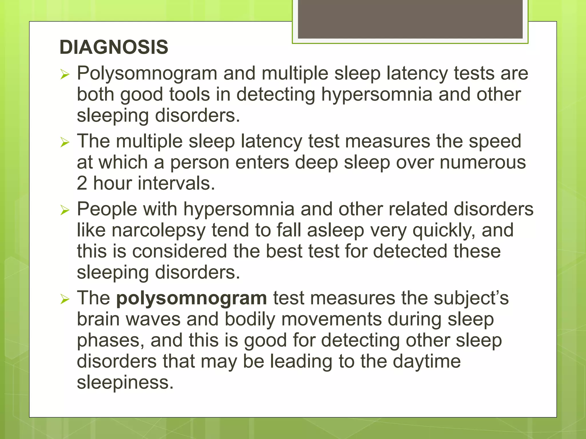 Presentation on sleep pattern | PPTX