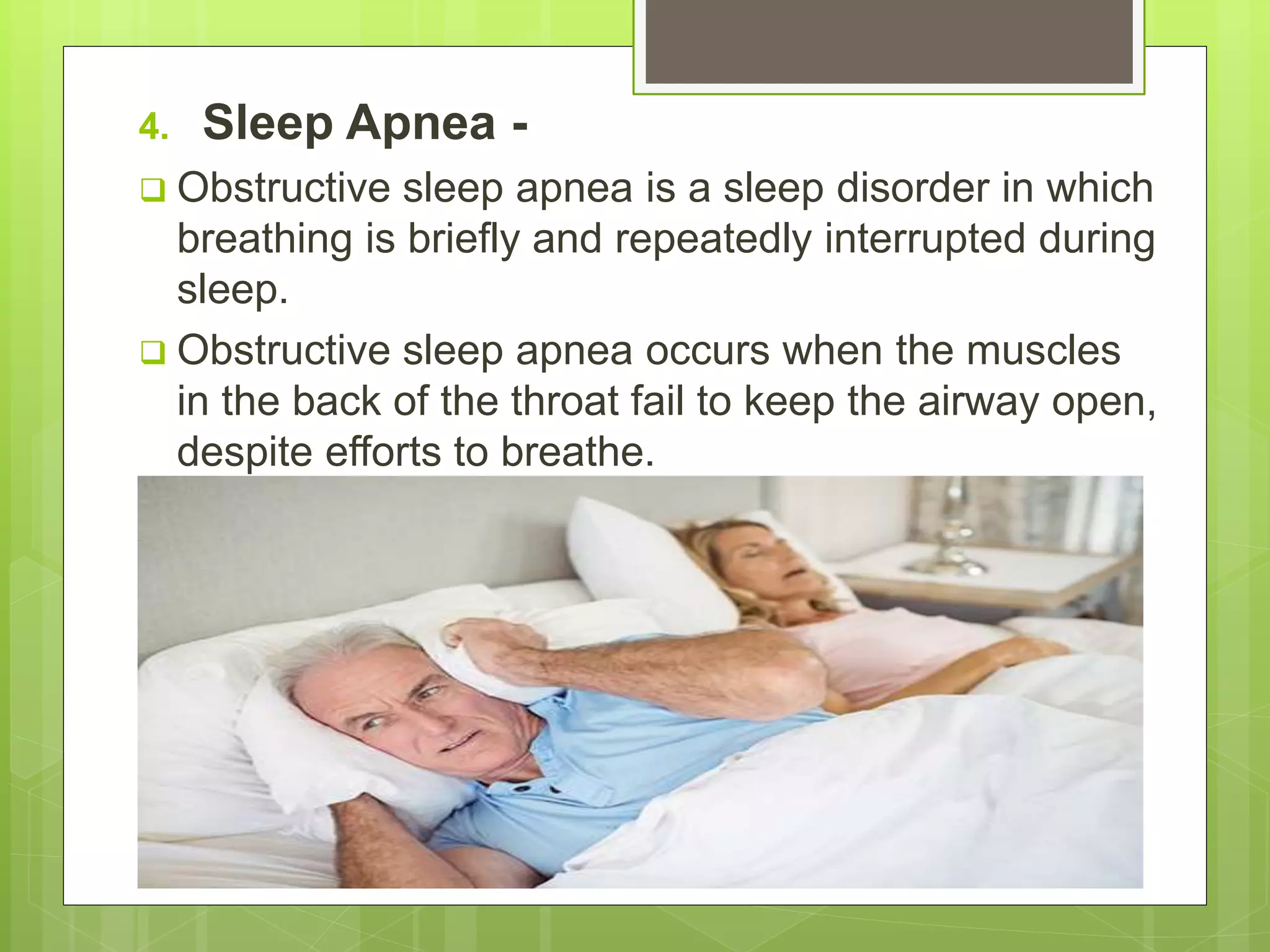 Presentation on sleep pattern | PPTX