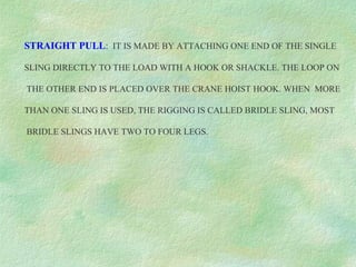 Presentation on slings | PPT