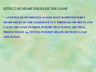 Presentation on slings | PPT