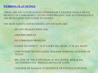 Presentation on slings | PPT