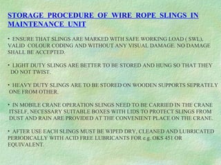 Presentation on slings | PPT