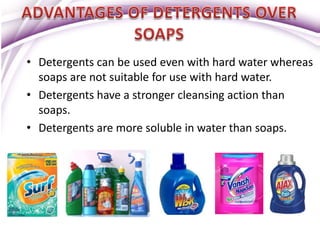 Uses of detergents store
