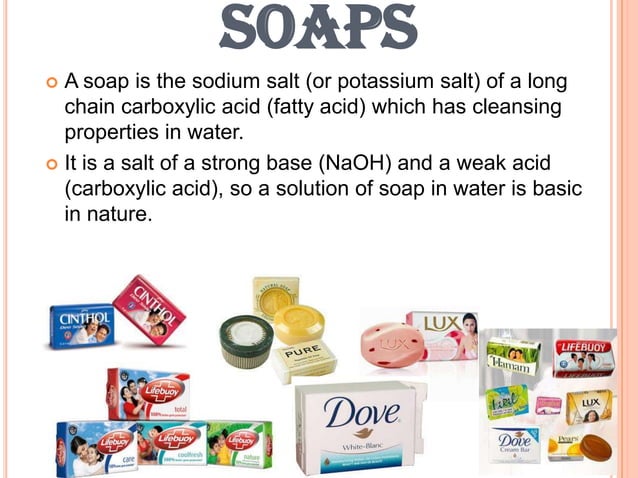 Presentation on soaps and detergents | PPTX