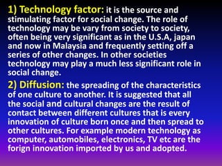 Presentation on social change | PPTX
