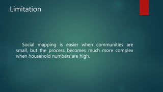 Presentation on social mapping | PPTX