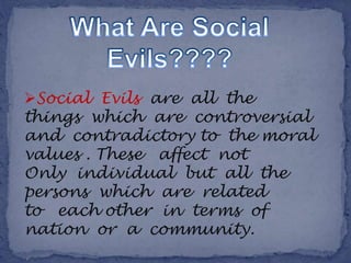 Bad Effects of Social Media - Social Evils in Pakistan | PPT