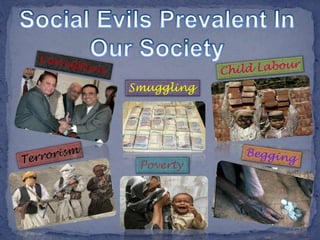 Bad Effects of Social Media - Social Evils in Pakistan | PPTX