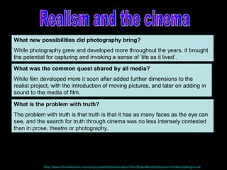 Presentation on social realism | PPT