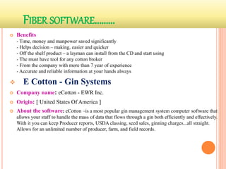 Presentation on software use in textile. | PPTX | Computer Software and ...