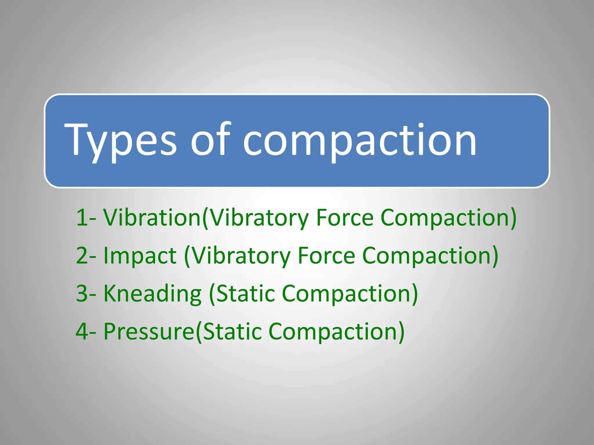 Soil Compaction | PPTX