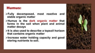 Soil organic increment | PPT