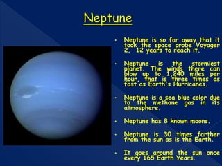 Powerpoint Presentation On Planets