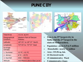 Presentation on Solid Waste Management by Pune Municipal Corporation ...