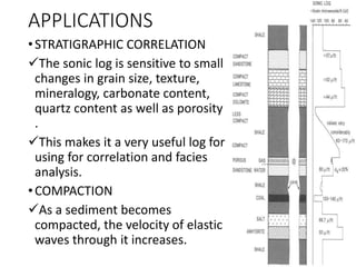 Presentation on sonic log | PPTX