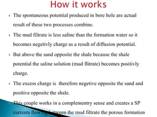Spontaneous potential Log | PPTX