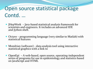 Presentation on spss | PPTX