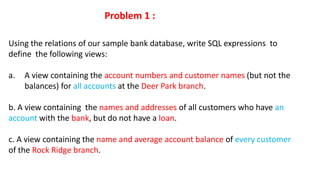 SQL and E R diagram | PPTX | Databases | Computer Software and Applications