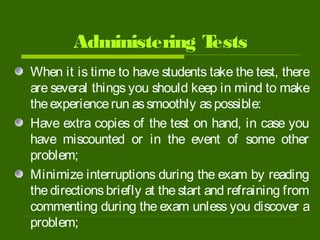 stages of test construction | PPT