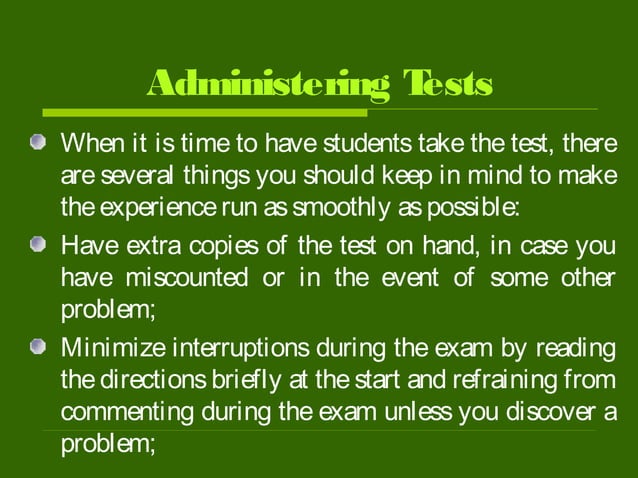 stages of test construction | PPT