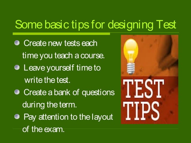 stages of test construction | PPT
