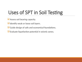 Standard Penetration Test (SPT) A Practical Guide for Soil testing in ...