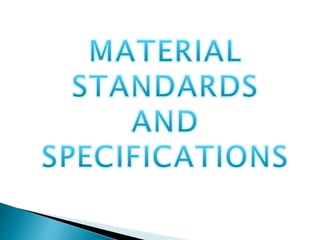Presentation on standards | PPTX