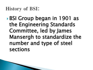 Presentation on standards | PPTX