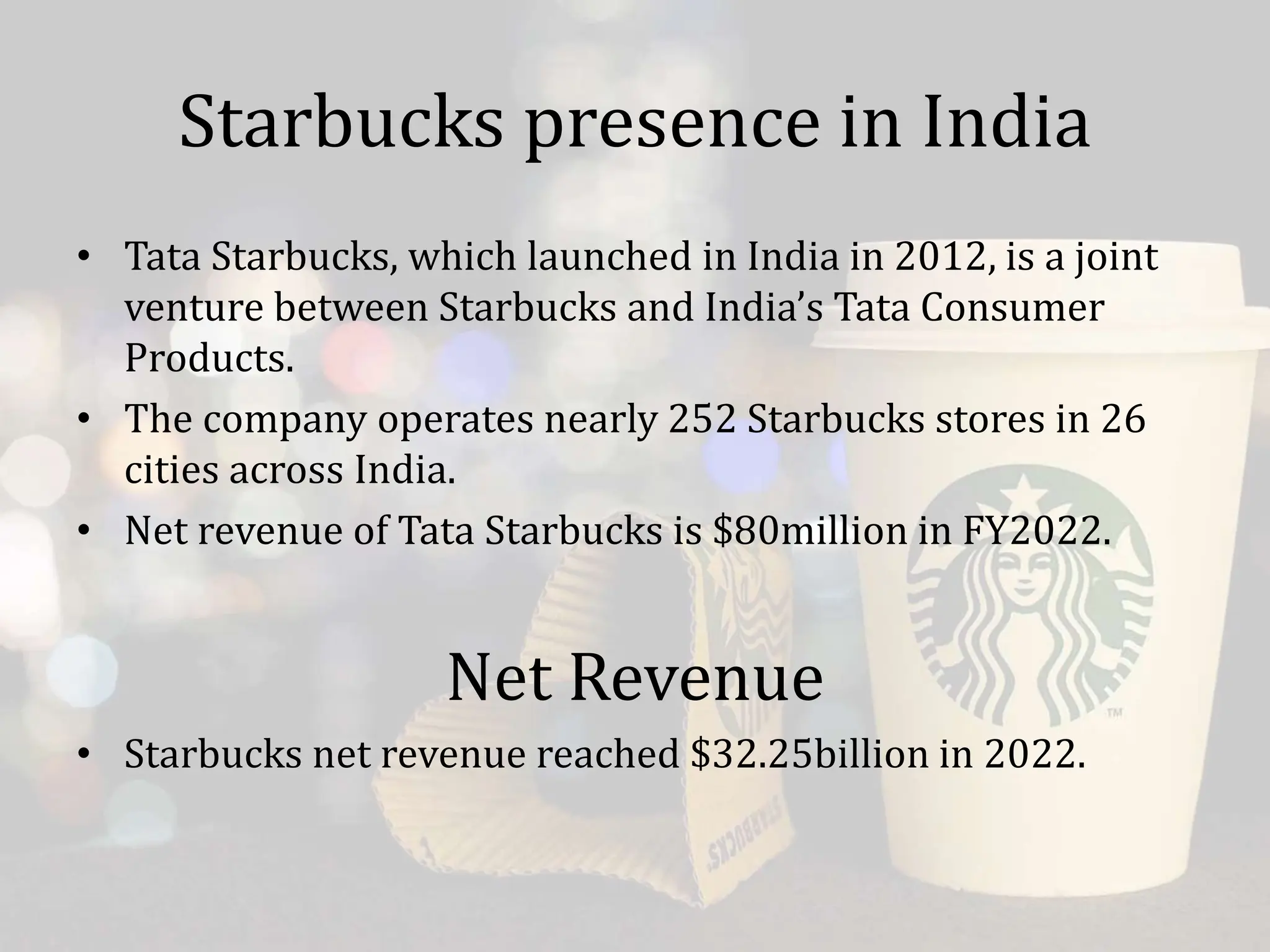 Presentation on Starbucks Marketing Strategy | PPTX