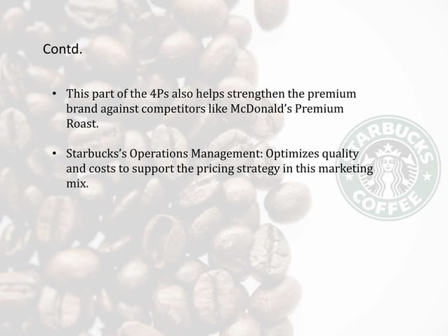 Presentation on Starbucks Marketing Strategy | PPTX | Large Business ...