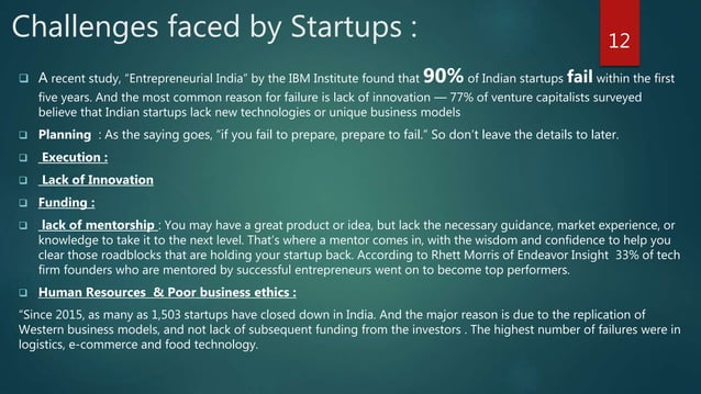 Startup India PPT | PPTX | Angel Investment | Business Banking & Finance