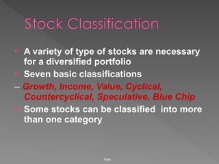 Presentation on stock_market | PPT