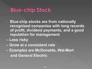 Presentation on stock_market | PPT