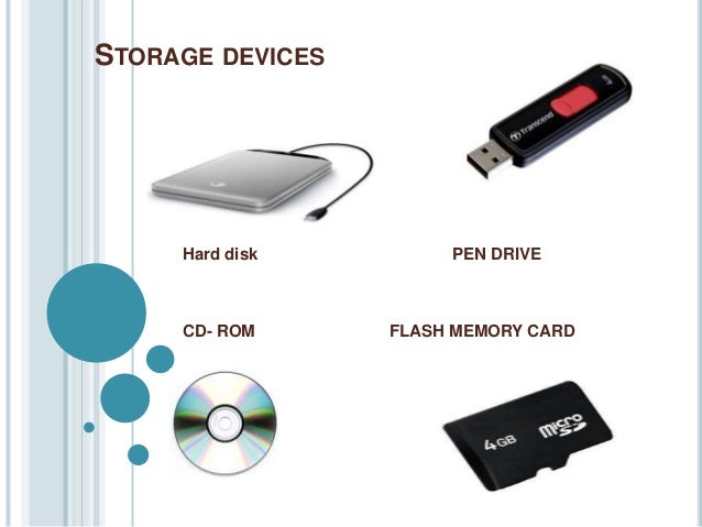 Presentation on storage media