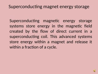 Presentation on storage energy storage system .ppt
