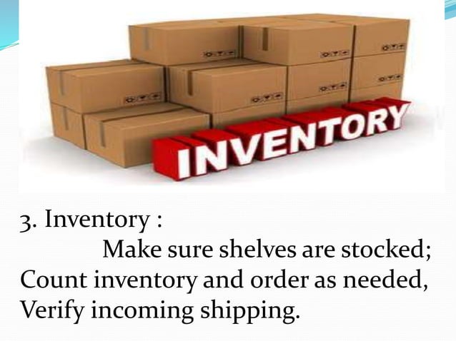 Presentation on 'Store Opening and Closing Checklist' | PPTX | Grocery ...