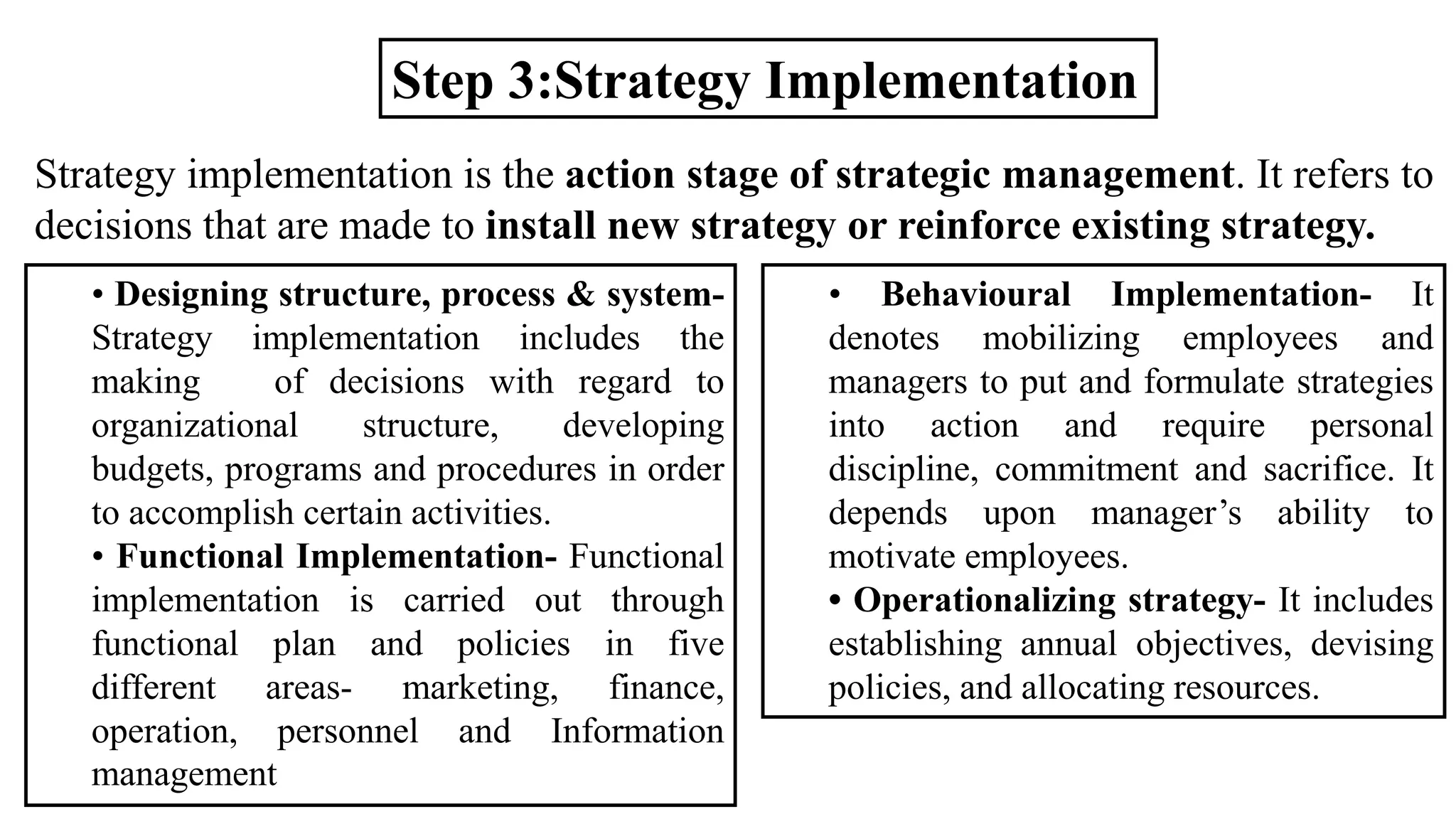 Presentation on Strategic Management (SM)- MBA | PPTX