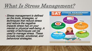 Presentation on Stress Management.pptx | Food & Drink